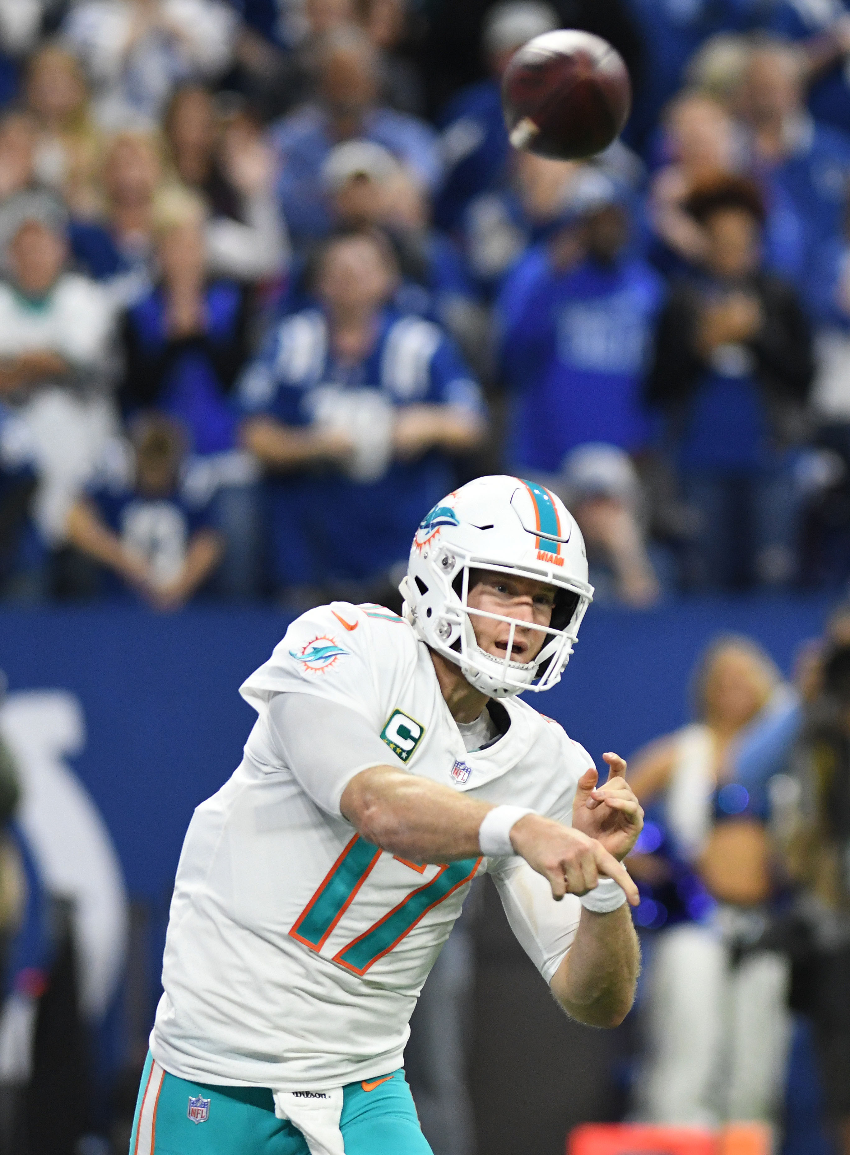 Dolphins Haven't Discussed Future With Ryan Tannehill