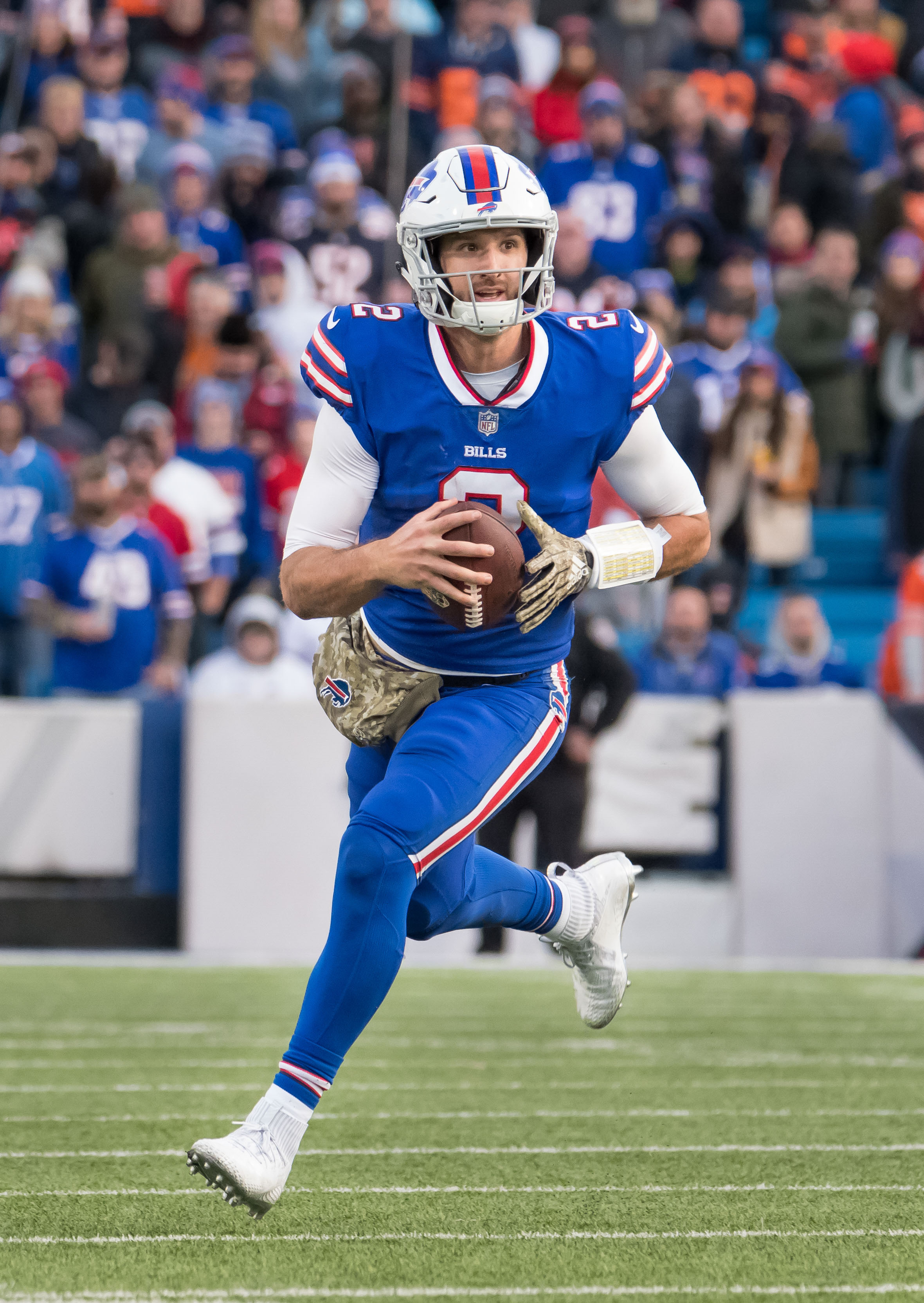 Lions Work Out QB Nathan Peterman